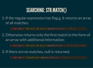 Regular expressions | PDF