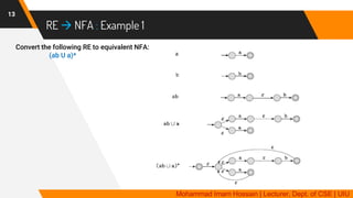 TOC 5 | Regular Expressions | PDF