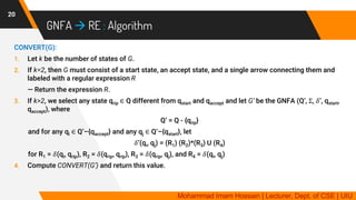 TOC 5 | Regular Expressions | PDF