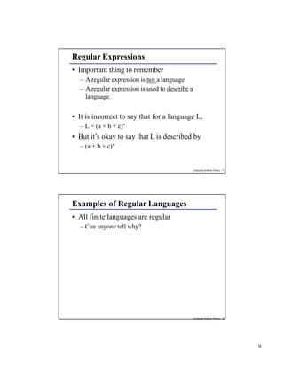 Regular expressions h1 | PPTX