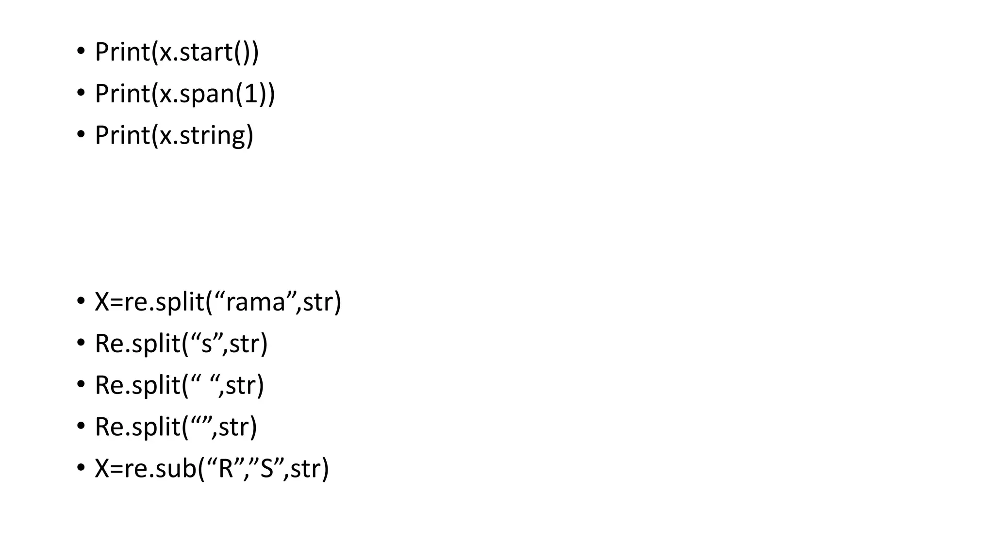 Regular Expressions In Pythonpptx 