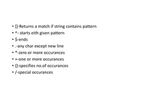 Regular Expressions in Python.pptx