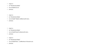 Regular Expressions in Python.pptx