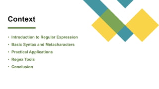 Regular Expressions(Theory of programming languages)) | PPT