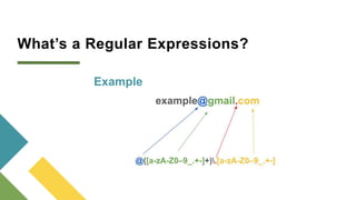 Regular Expressions(Theory of programming languages)) | PPT