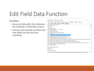 Getting Started with Regular Expressions In MarcEdit | PPTX
