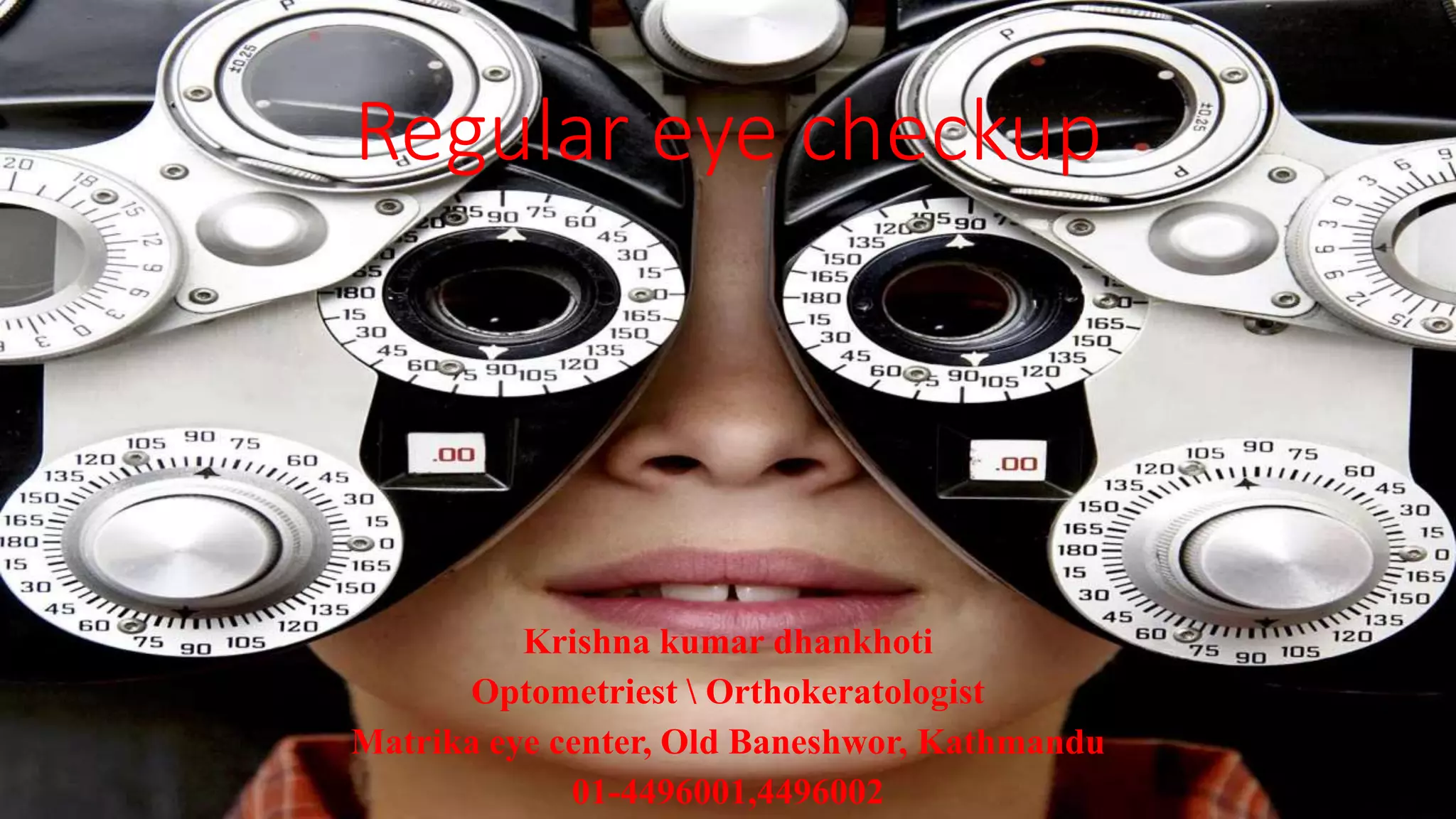 Regular eye checkup PPT.pptx | Eye and Vision Conditions | Diseases and ...