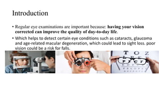 Regular eye checkup PPT.pptx | Eye and Vision Conditions | Diseases and ...