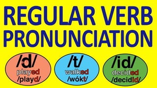 REGULAR & IRREGULAR VERB | PPT