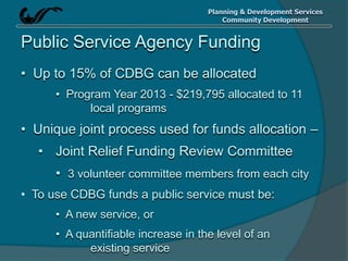 Community Development Annual Action Plan and Budget | PPT