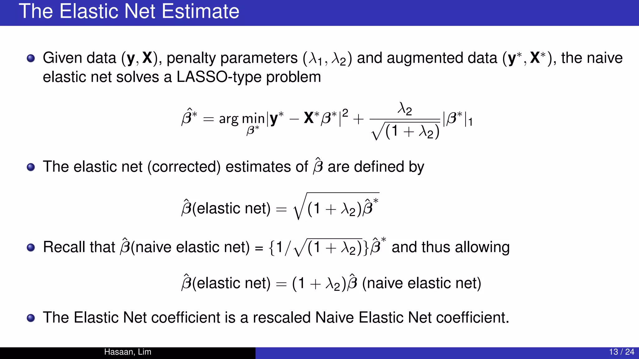 Regularization And Variable Selection Via Elastic Net Pdf