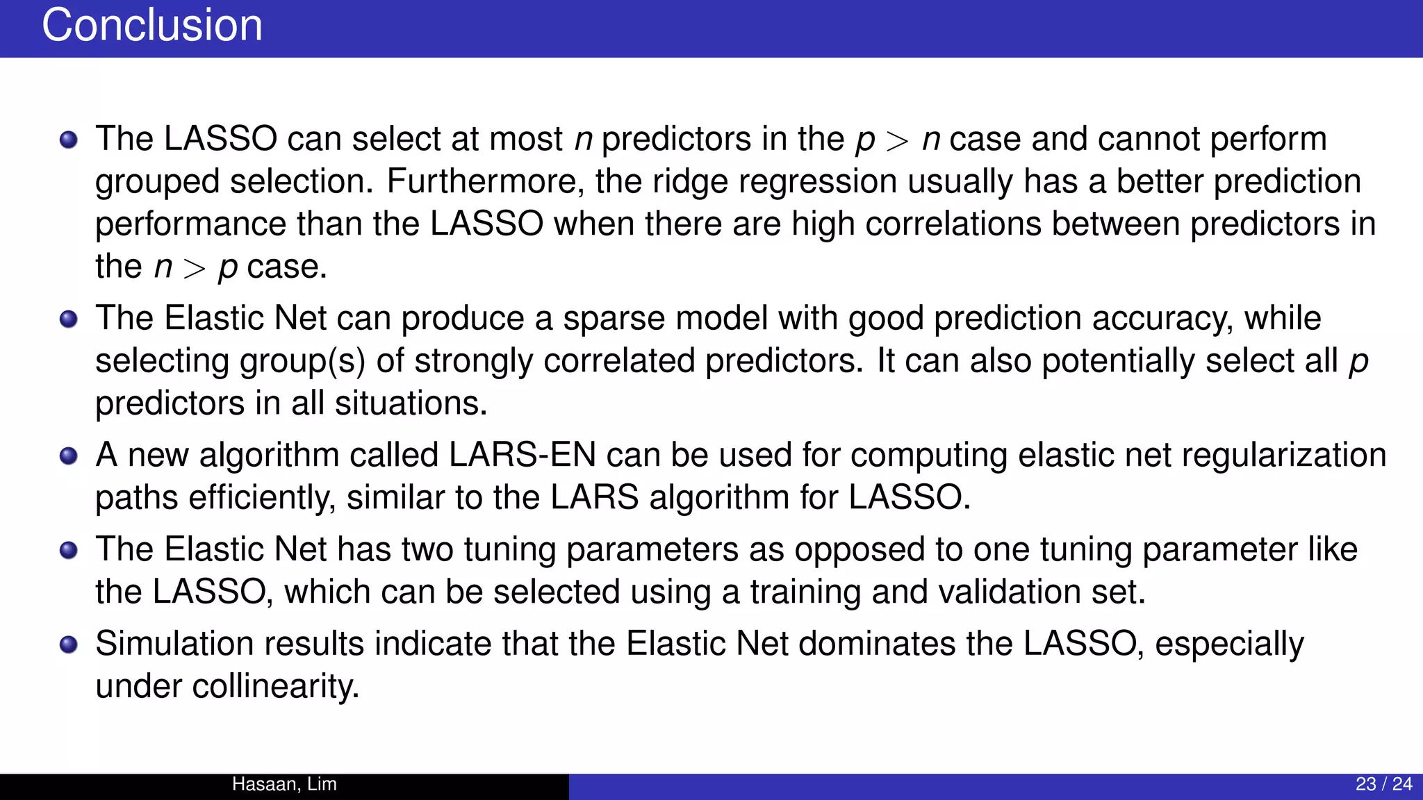 Regularization And Variable Selection Via Elastic Net Pdf