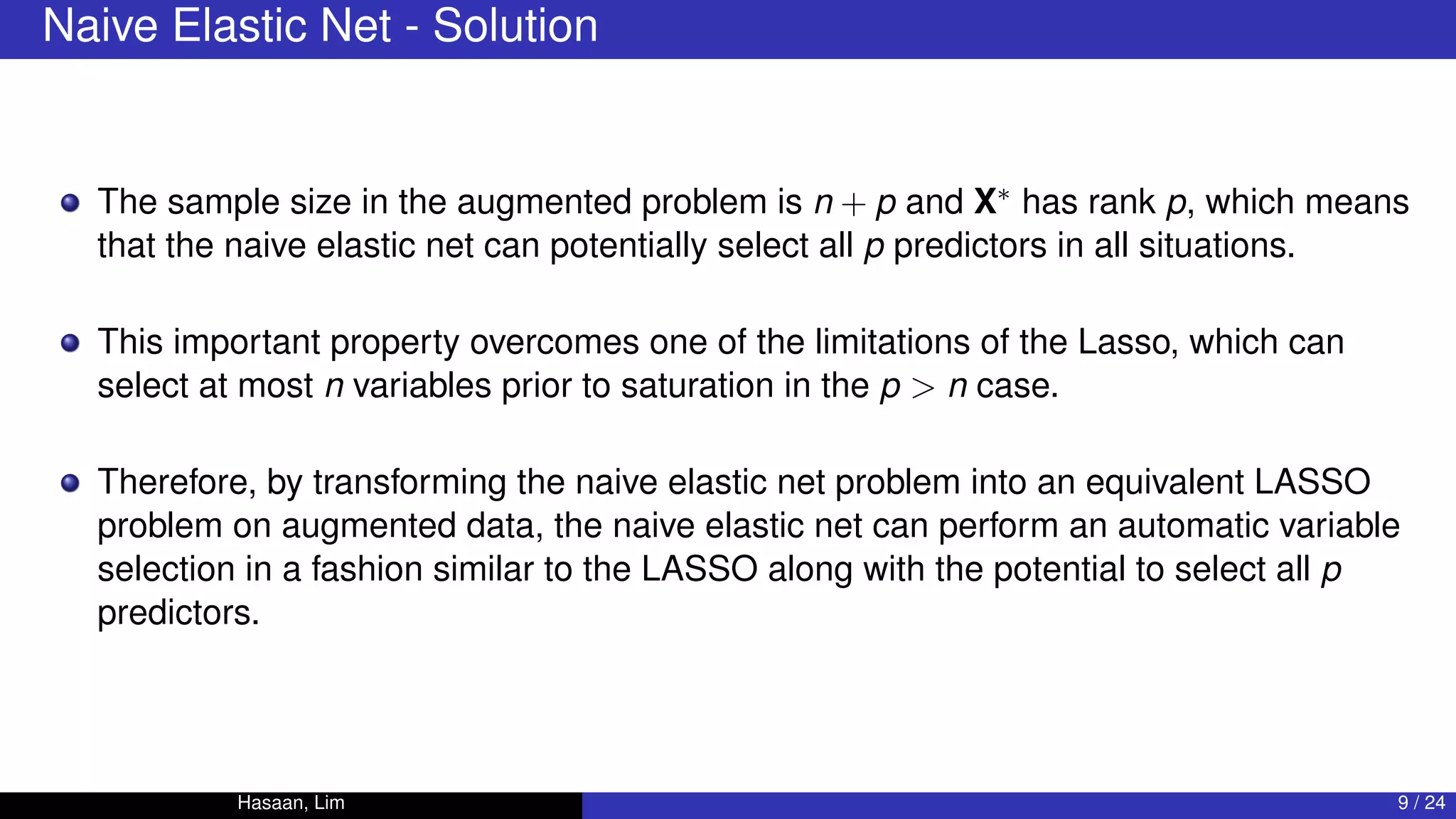 Regularization And Variable Selection Via Elastic Net Pdf