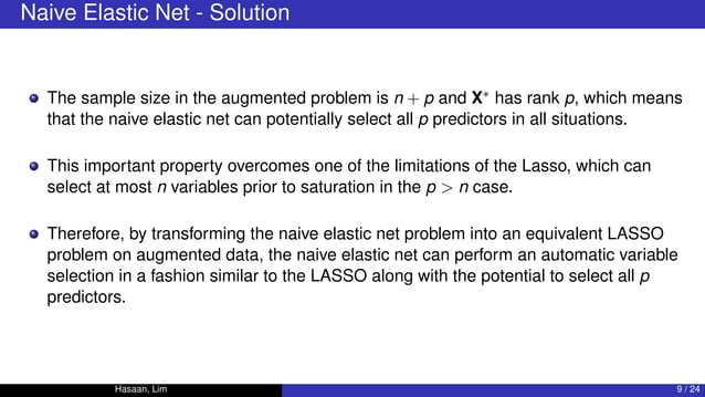 Regularization and variable selection via elastic net | PDF | Technology & Computing