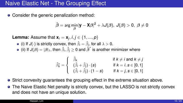 Regularization And Variable Selection Via Elastic Net