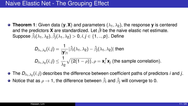 Regularization And Variable Selection Via Elastic Net