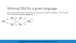 Regular language and Regular expression | PDF