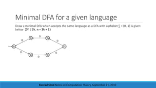 Regular language and Regular expression | PDF
