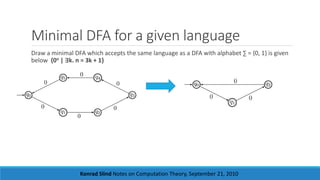 Regular language and Regular expression | PDF