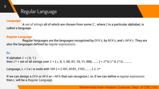 TOC 3 | Different Operations on DFA | PDF