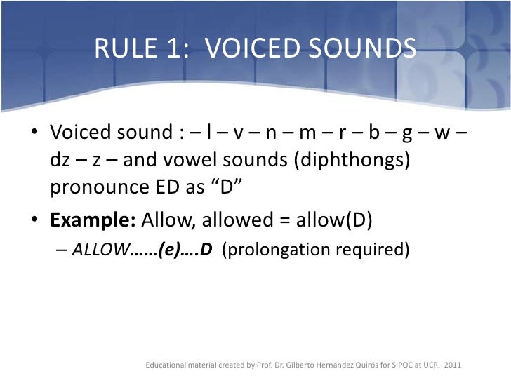 Regular Past Tense Pronunciation Rules regular-past-tense-pronunciation-rules