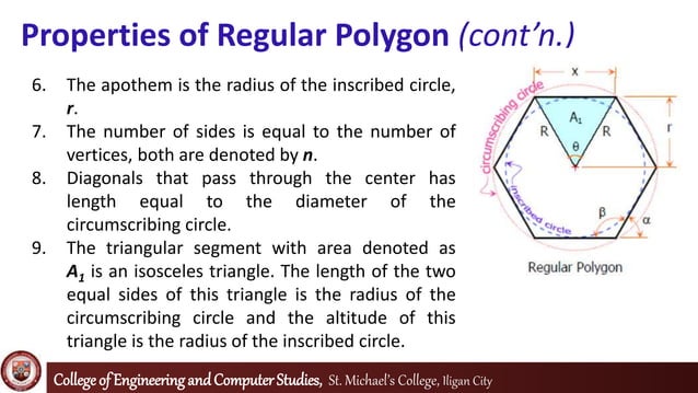 Regular polygon | PPTX | Geography | Science