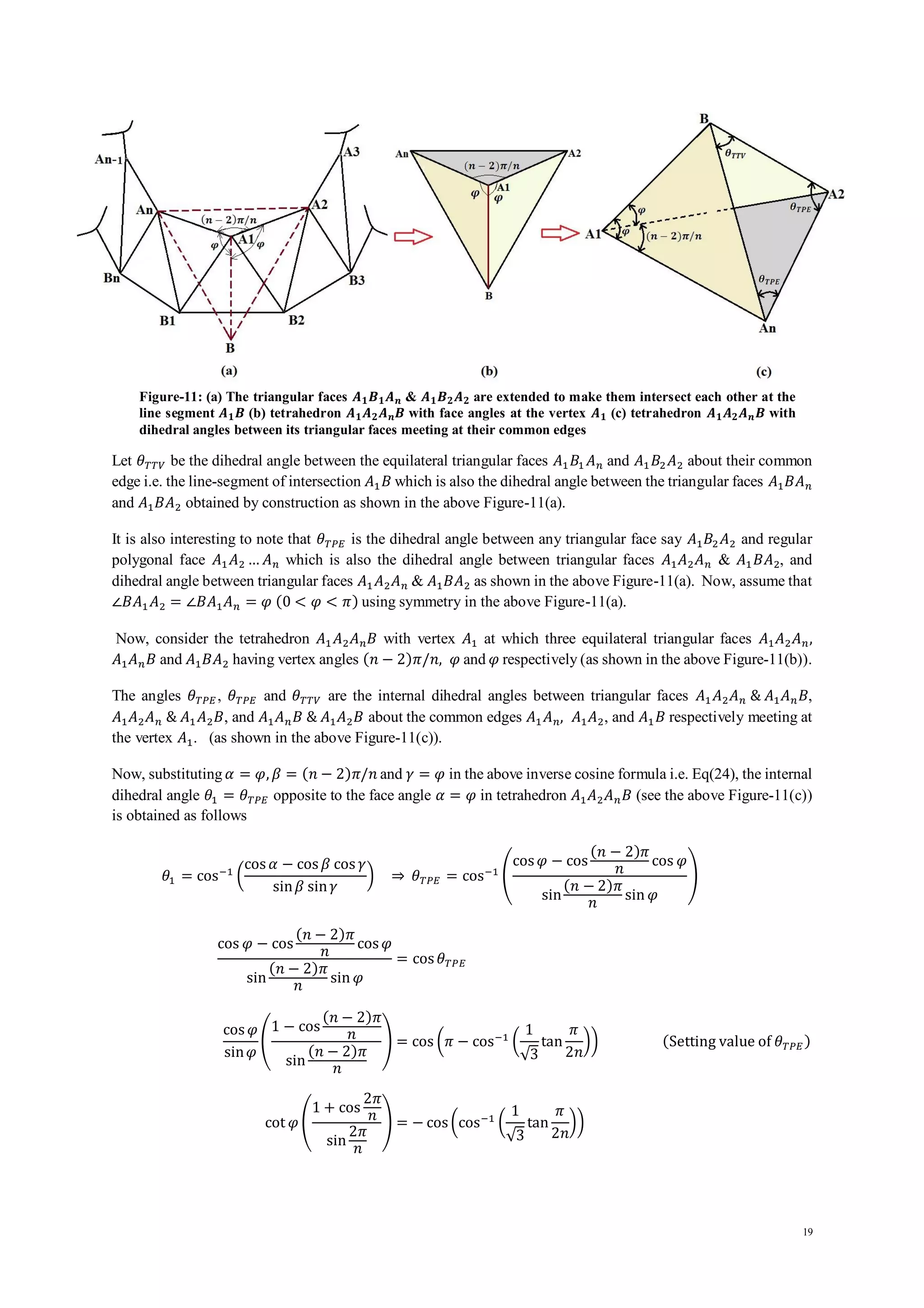 Regular N-gonal Right Antiprism: Application of HCR’s Theory of Polygon ...