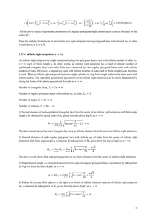 Regular N-gonal Right Antiprism: Application of HCR’s Theory of Polygon ...