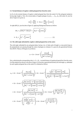 Regular N-gonal Right Antiprism: Application of HCR’s Theory of Polygon ...