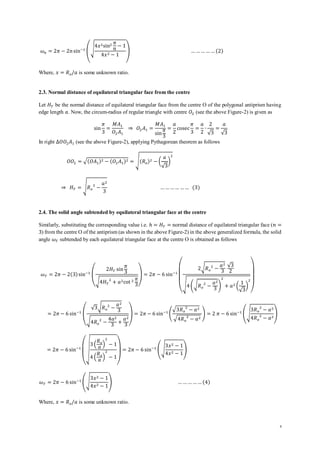 Regular N-gonal Right Antiprism: Application of HCR’s Theory of Polygon ...
