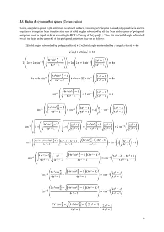 Regular N-gonal Right Antiprism: Application of HCR’s Theory of Polygon ...