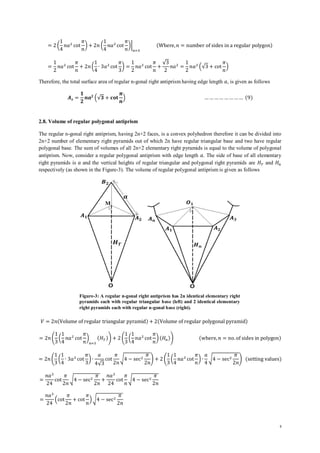 Regular N-gonal Right Antiprism: Application of HCR’s Theory of Polygon ...