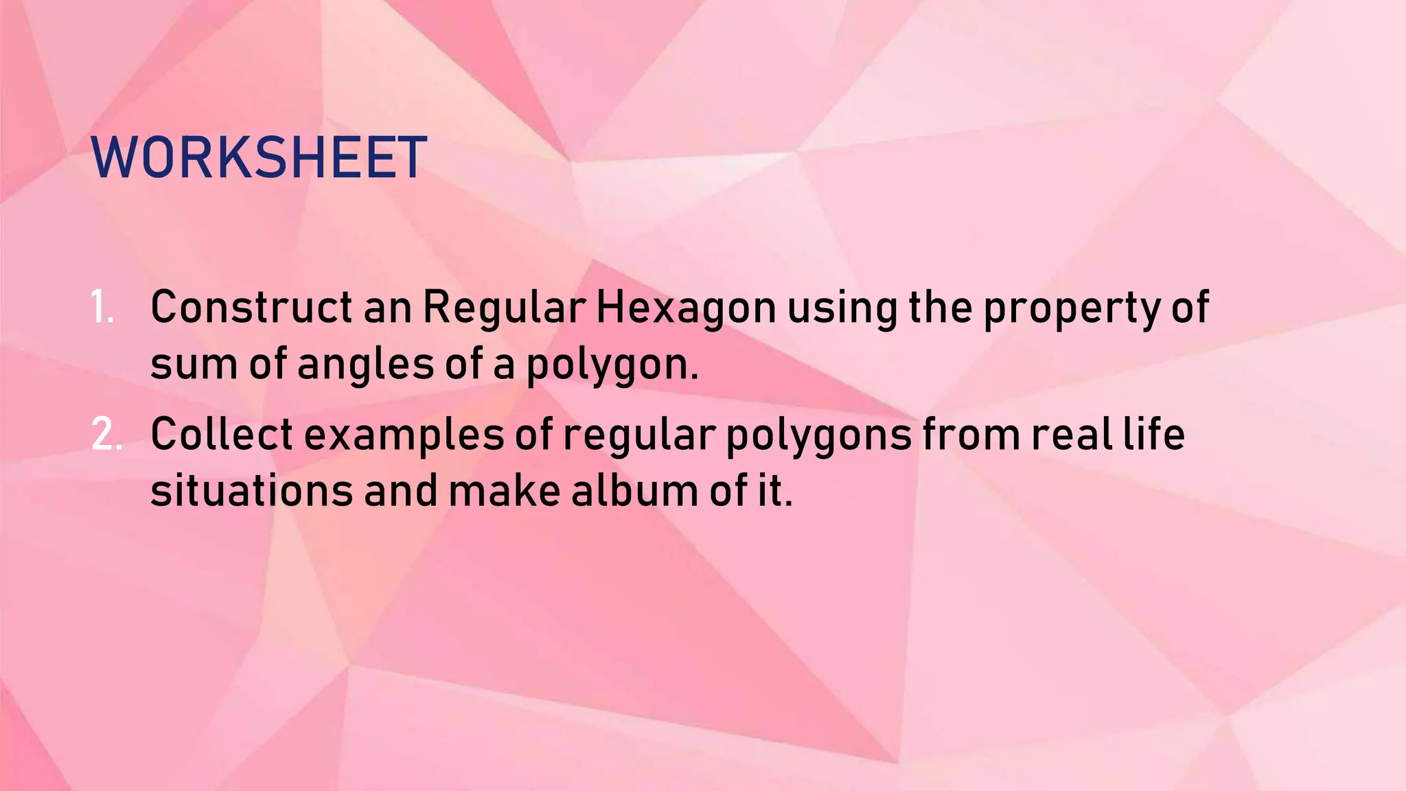 Regular polygons class eight Kerala syllabus | PPTX