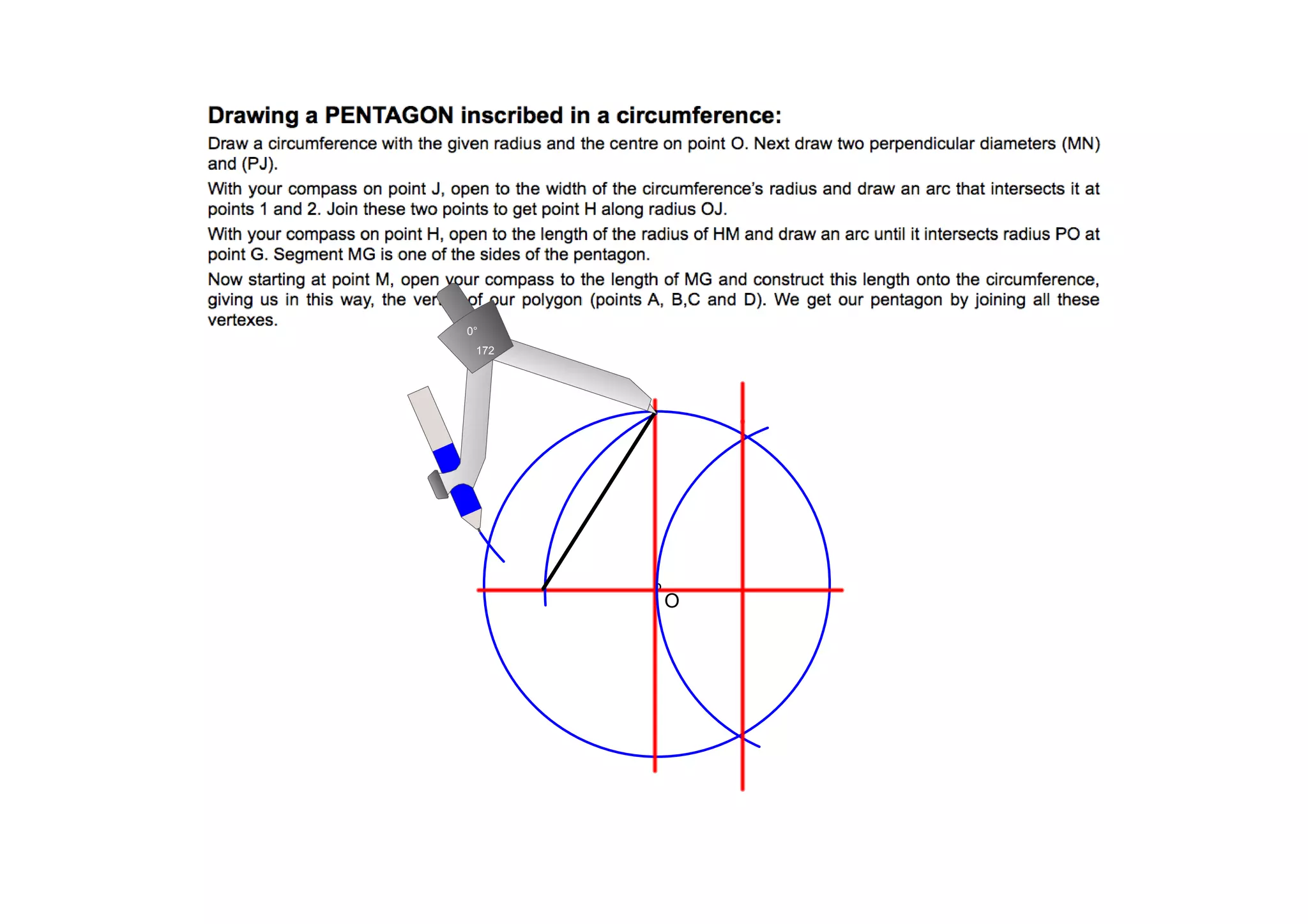 Regular polygons inscribed in a circumference | PDF
