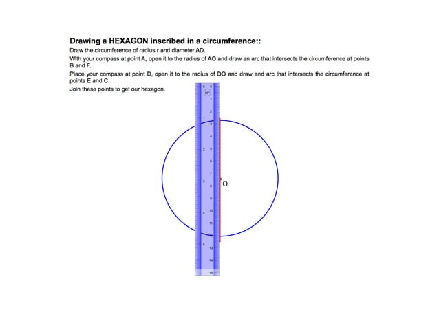 Regular polygons inscribed in a circumference | PDF
