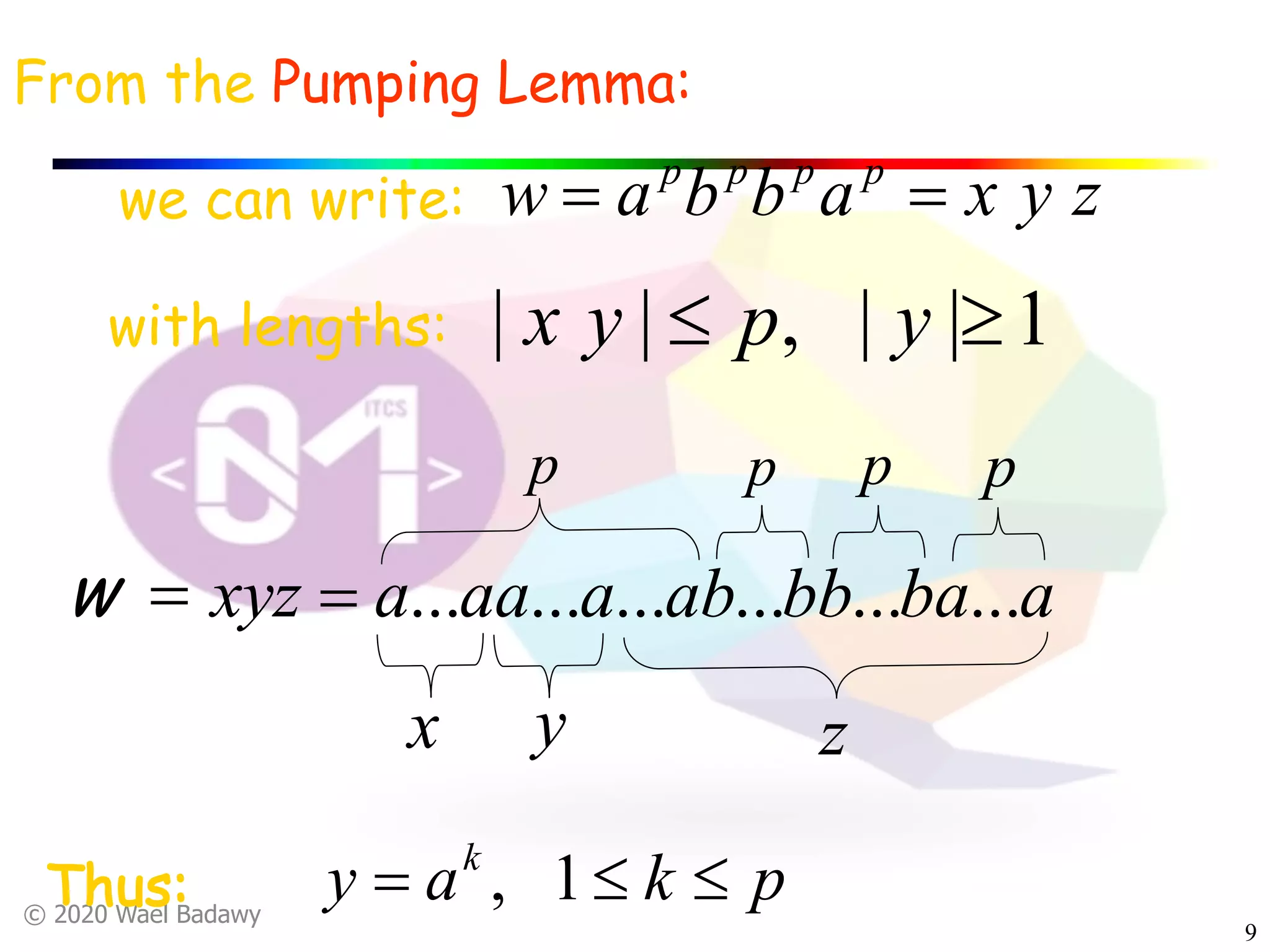 Regular pumping examples | PPT