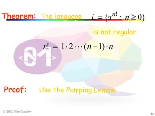 Regular pumping examples | PPT