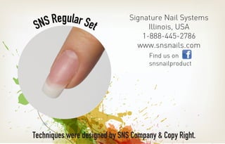 Sns regular set refill | PDF