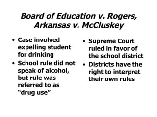 Regular Student Disipline Explusion And Suspension | PPT