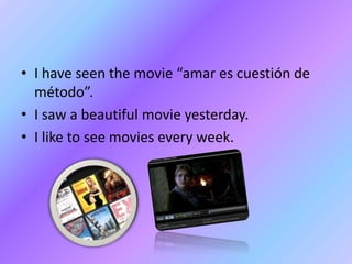 Past simple & present perfect and present simple! | PPTX | Food & Drink