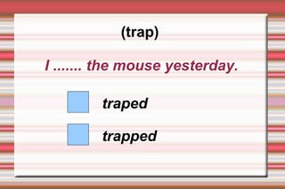 Regularverbssomerules 130226163520-phpapp01 | PPT