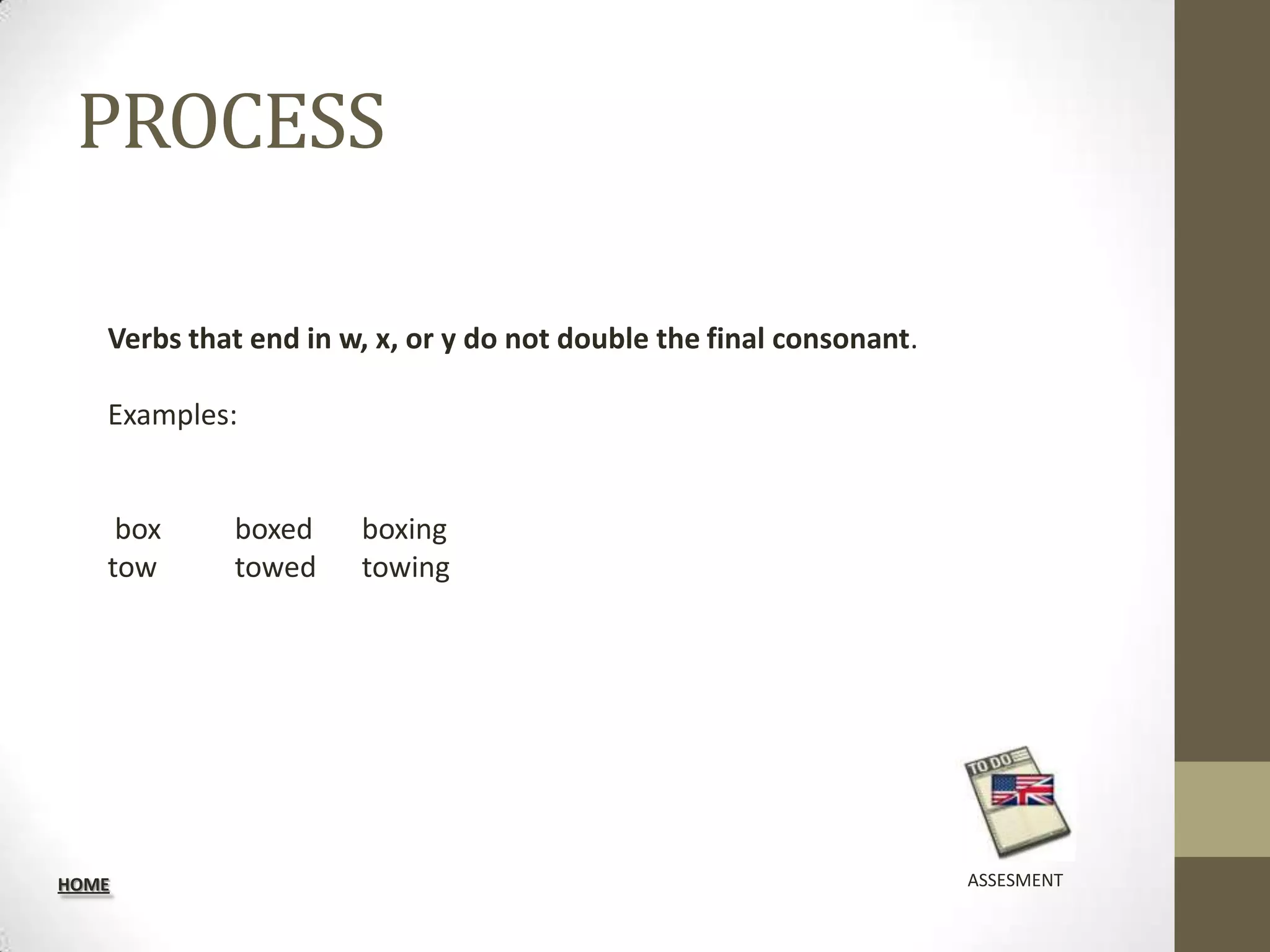 Regular verbs webquest | PPTX