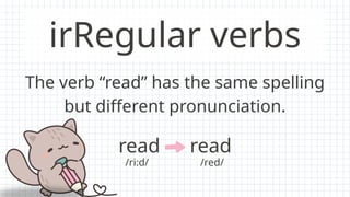 Regular vs Irregular Verbs for Simple Past | PPTX