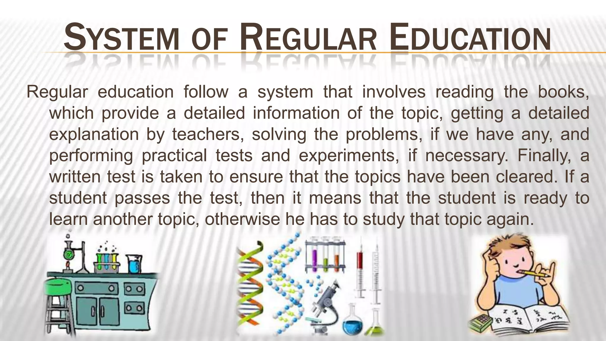 Regular vs online education | PPTX