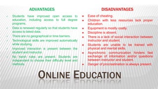Regular vs online education | PPTX