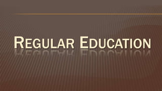 Regular vs online education | PPTX