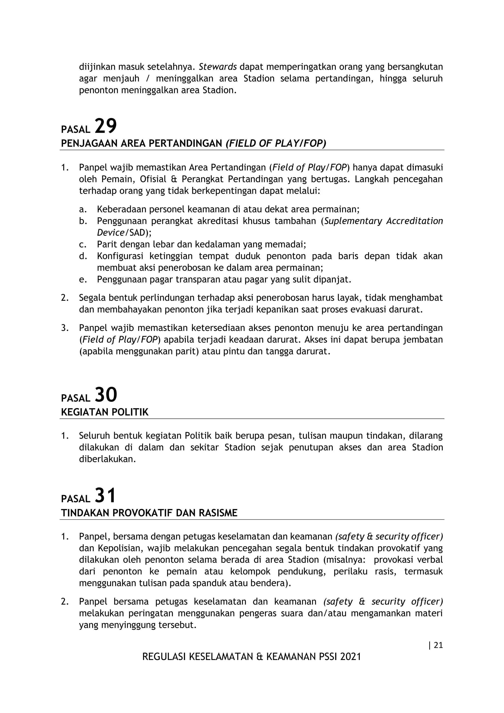 Regulasi Keselamatan dan Keamanan PSSI 2021.pdf