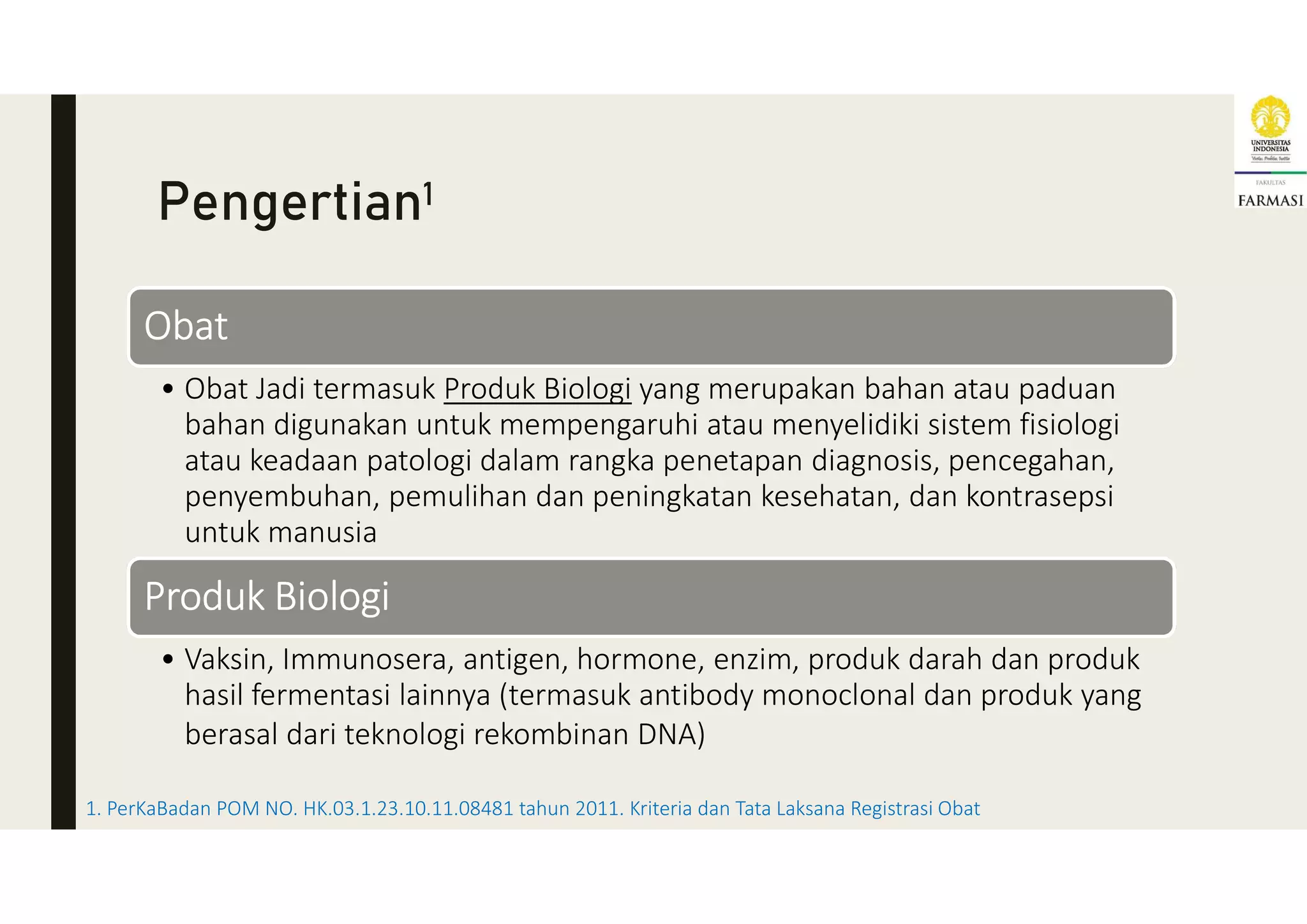 Regulasi obat BPOM | PDF