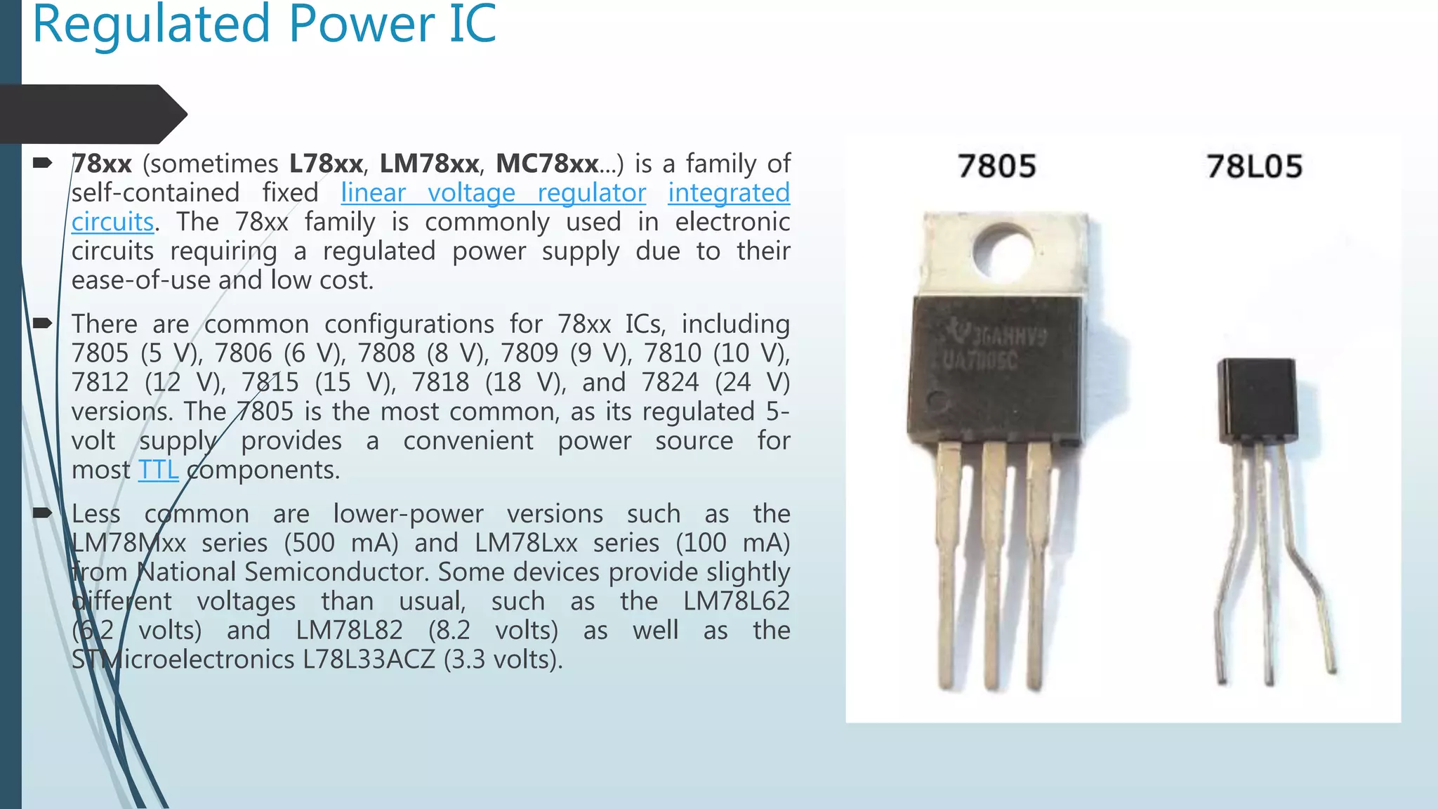 Regulated power supply | PPTX