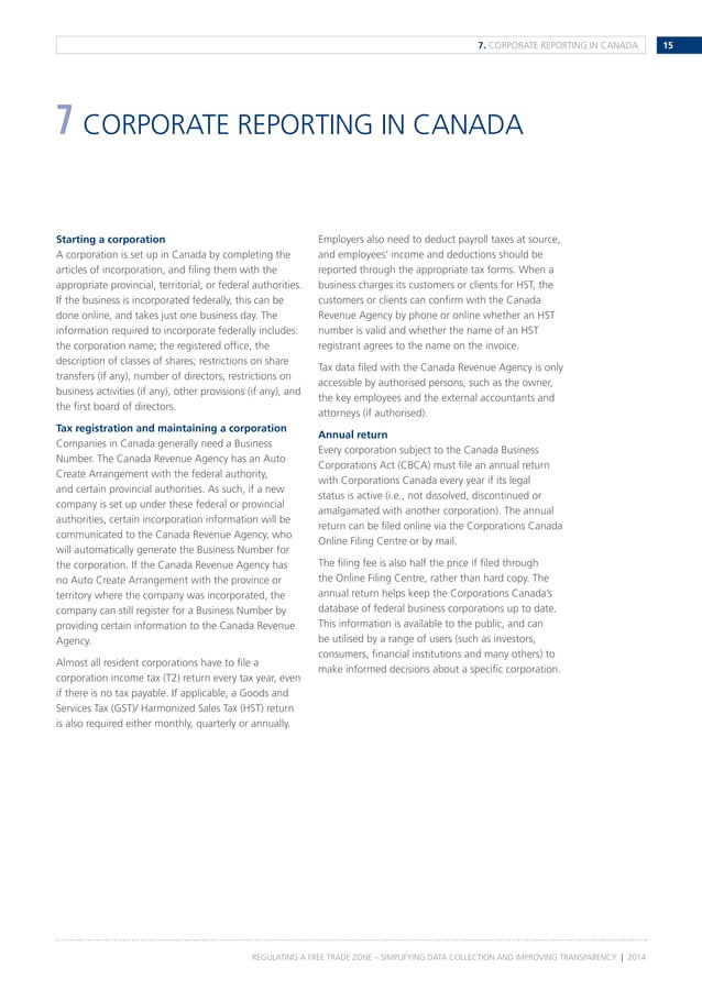 China Free Trade Zones discussion paper: Regulating a Free Trade Zone ...